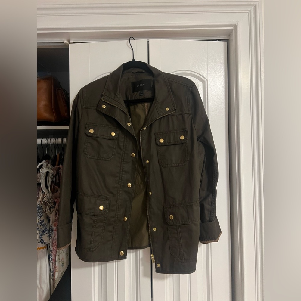 J. Crew Field Jacket - Gem